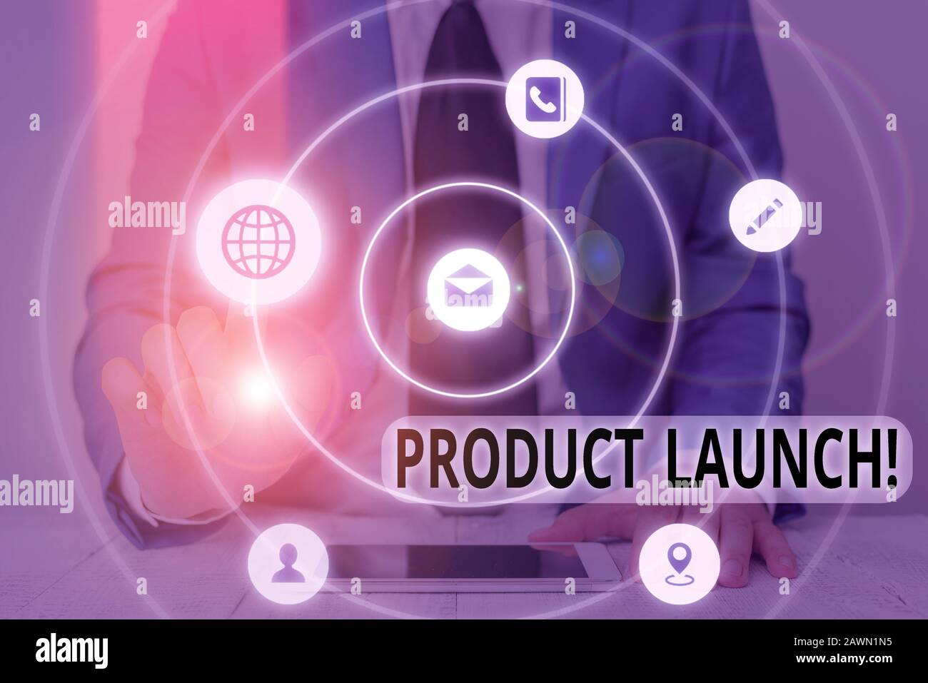 Conceptual hand writing showing Product Launch. Concept meaning process ...