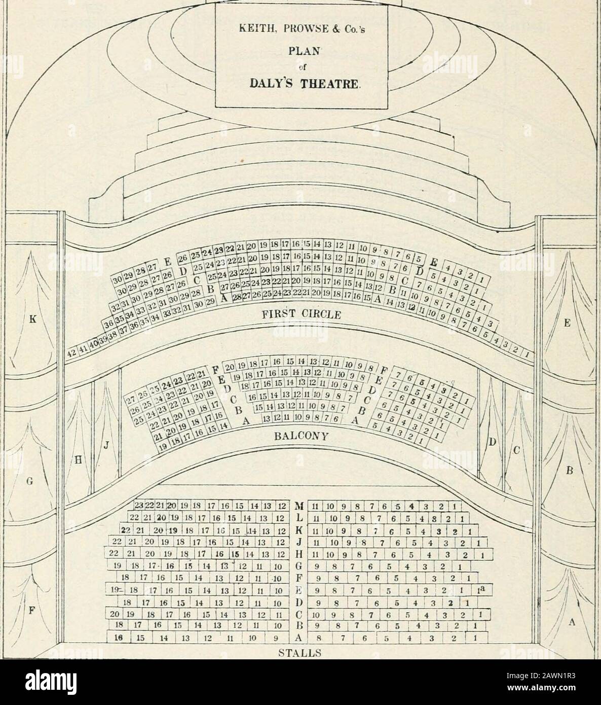 Brief guide to London . PLAN OF THE HIPPODROME,CRANBOURNE STREET ...