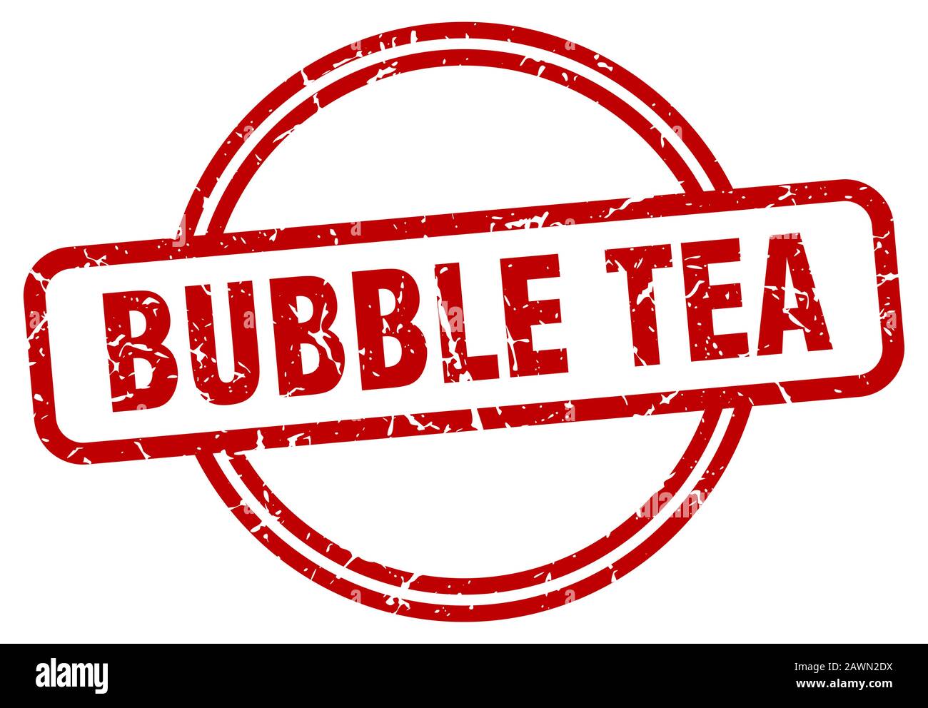 bubble tea stamp. bubble tea round vintage grunge sign. bubble tea ...