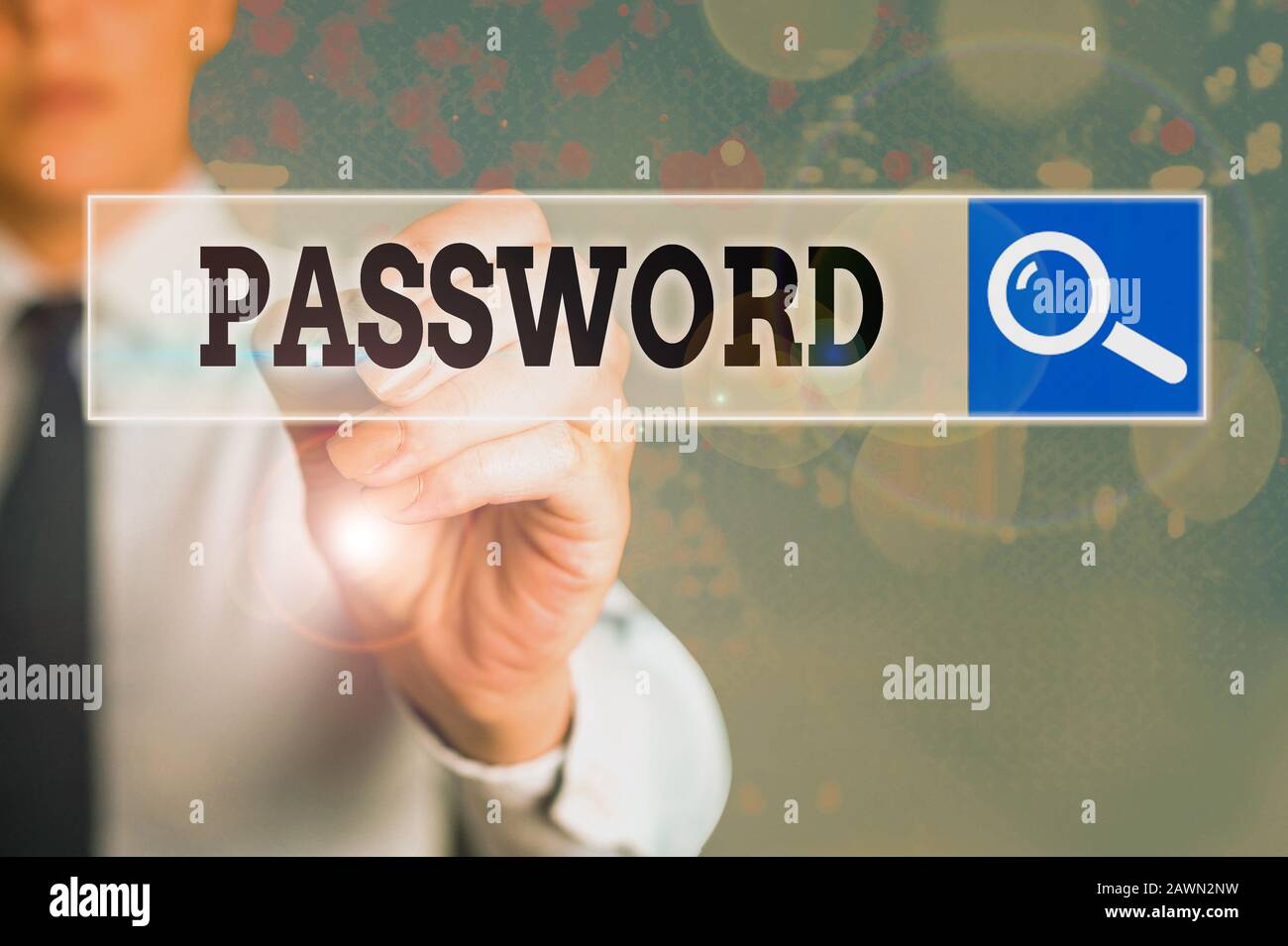 Conceptual hand writing showing Password. Concept meaning secret word ...