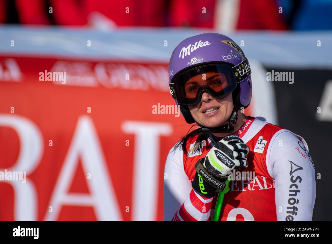 Garmisch Partenkirchen, Germany. 9th Feb, 2020. Anna VEITH of AUT at ...