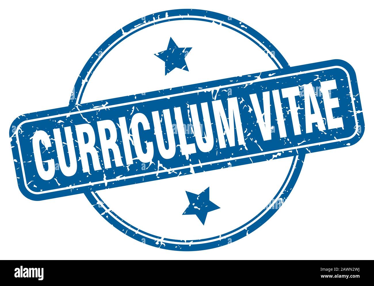 curriculum vitae stamp. curriculum vitae round vintage grunge sign ...