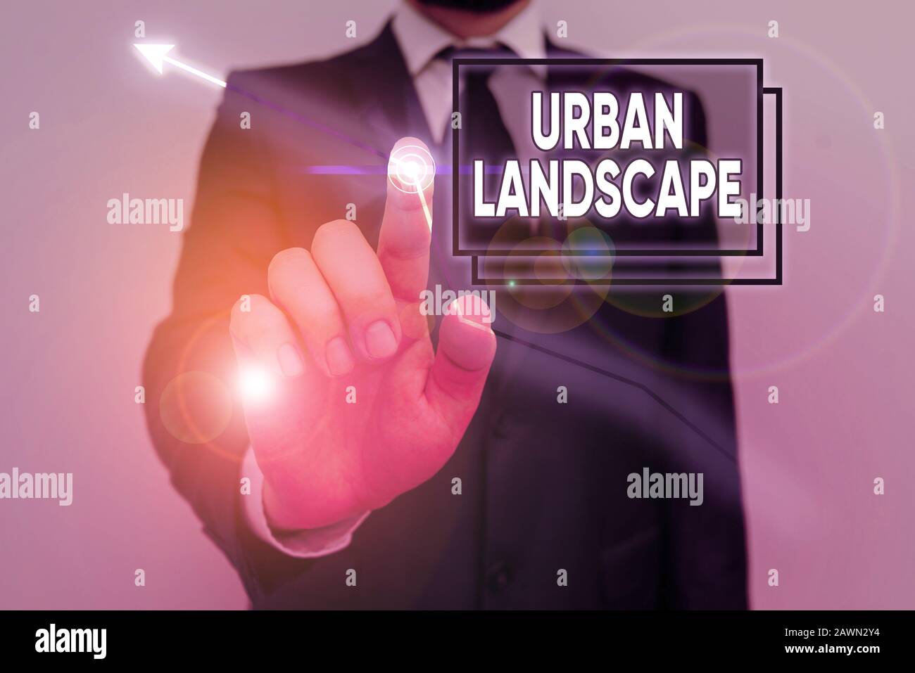 Handwriting text Urban Landscape. Conceptual photo images that capture ...