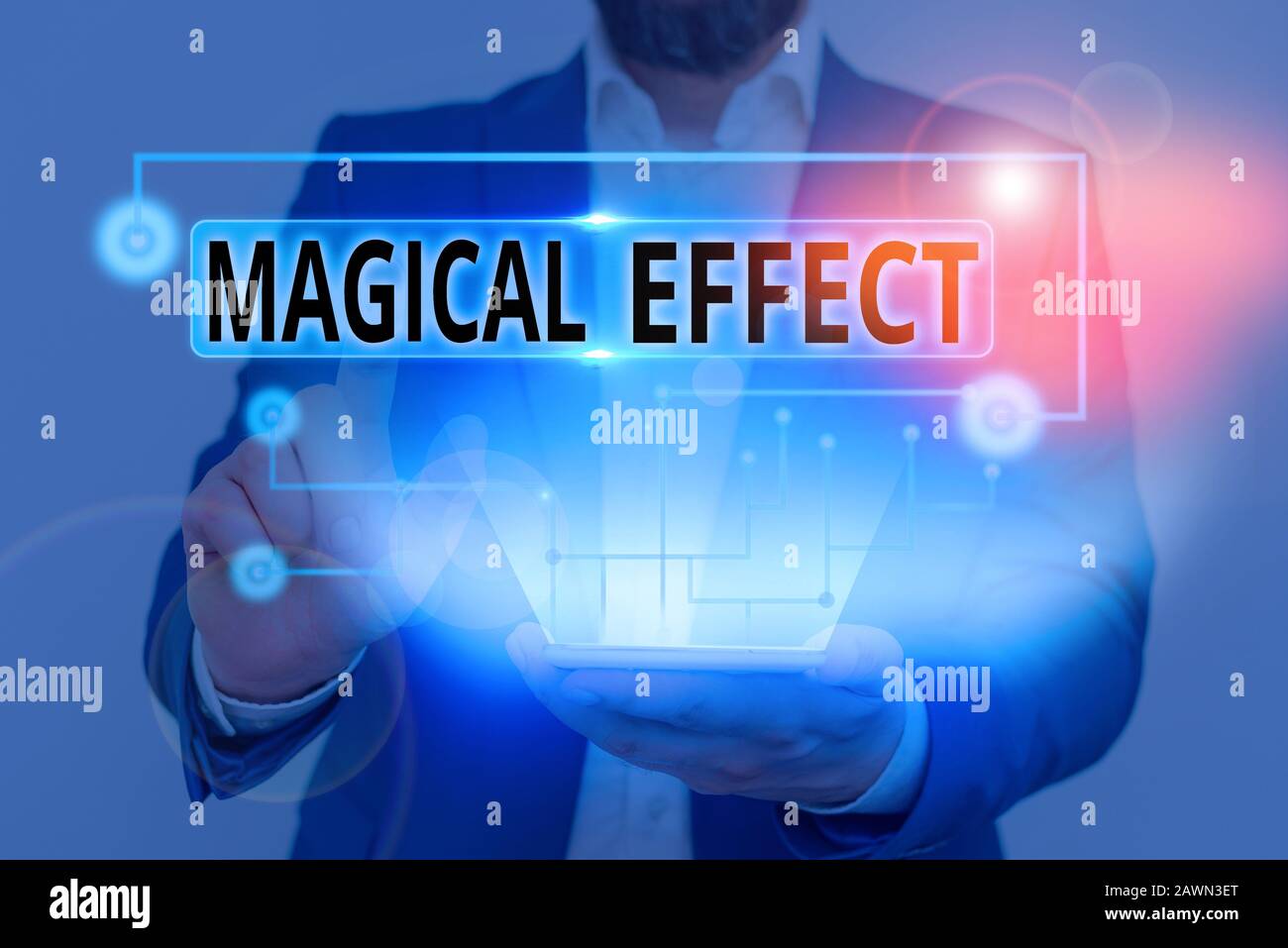 Handwriting text writing Magical Effect. Conceptual photo produced by ...