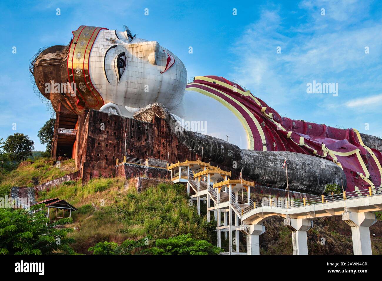 Yadana Daung temple in Mawlamyine. Myanmar, former Burma. World's ...