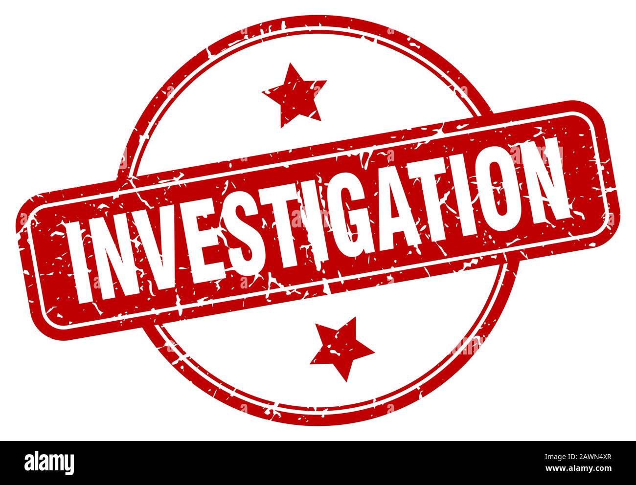 investigation stamp. investigation round vintage grunge sign ...