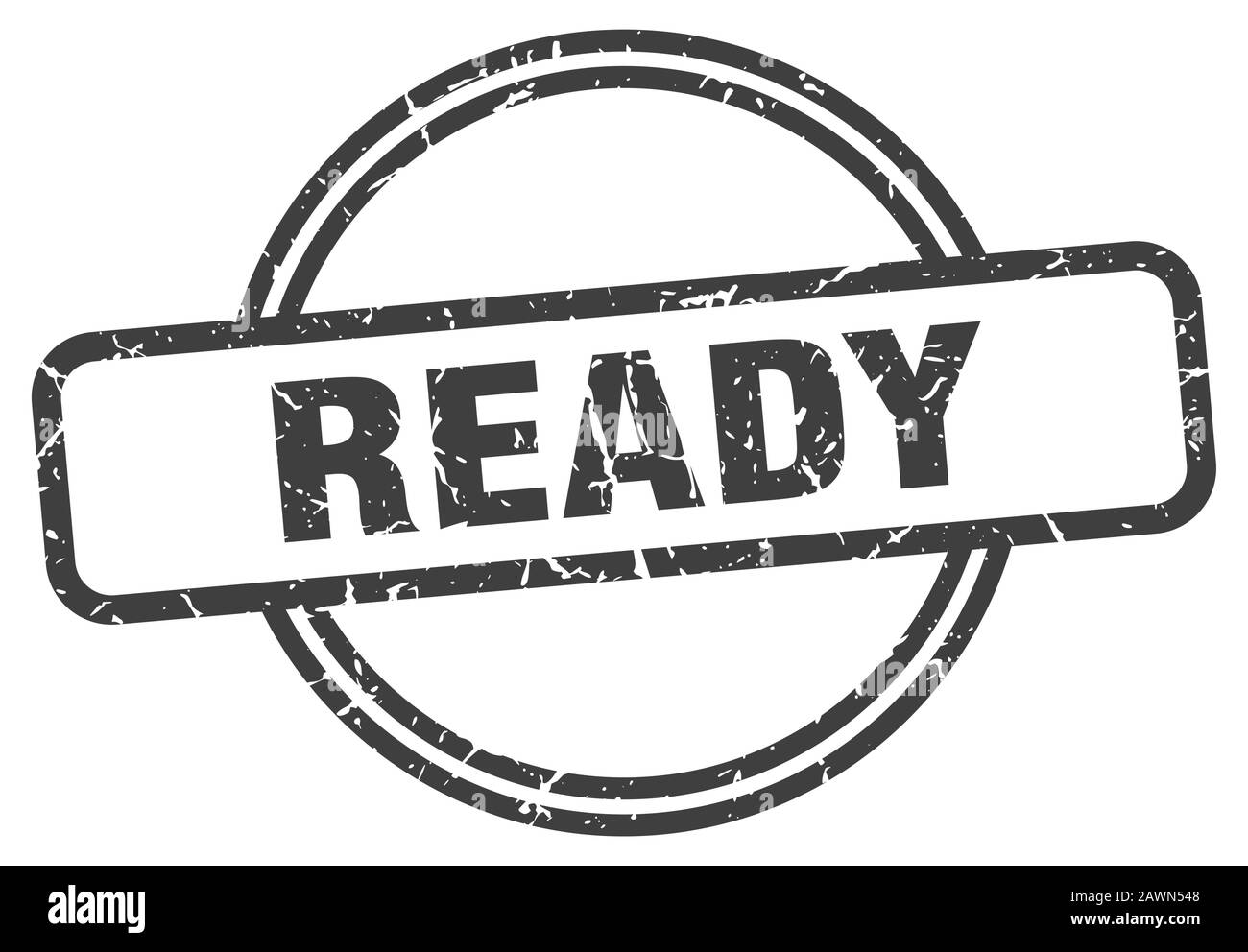 ready stamp. ready round vintage grunge sign. ready Stock Vector Image & Art - Alamy