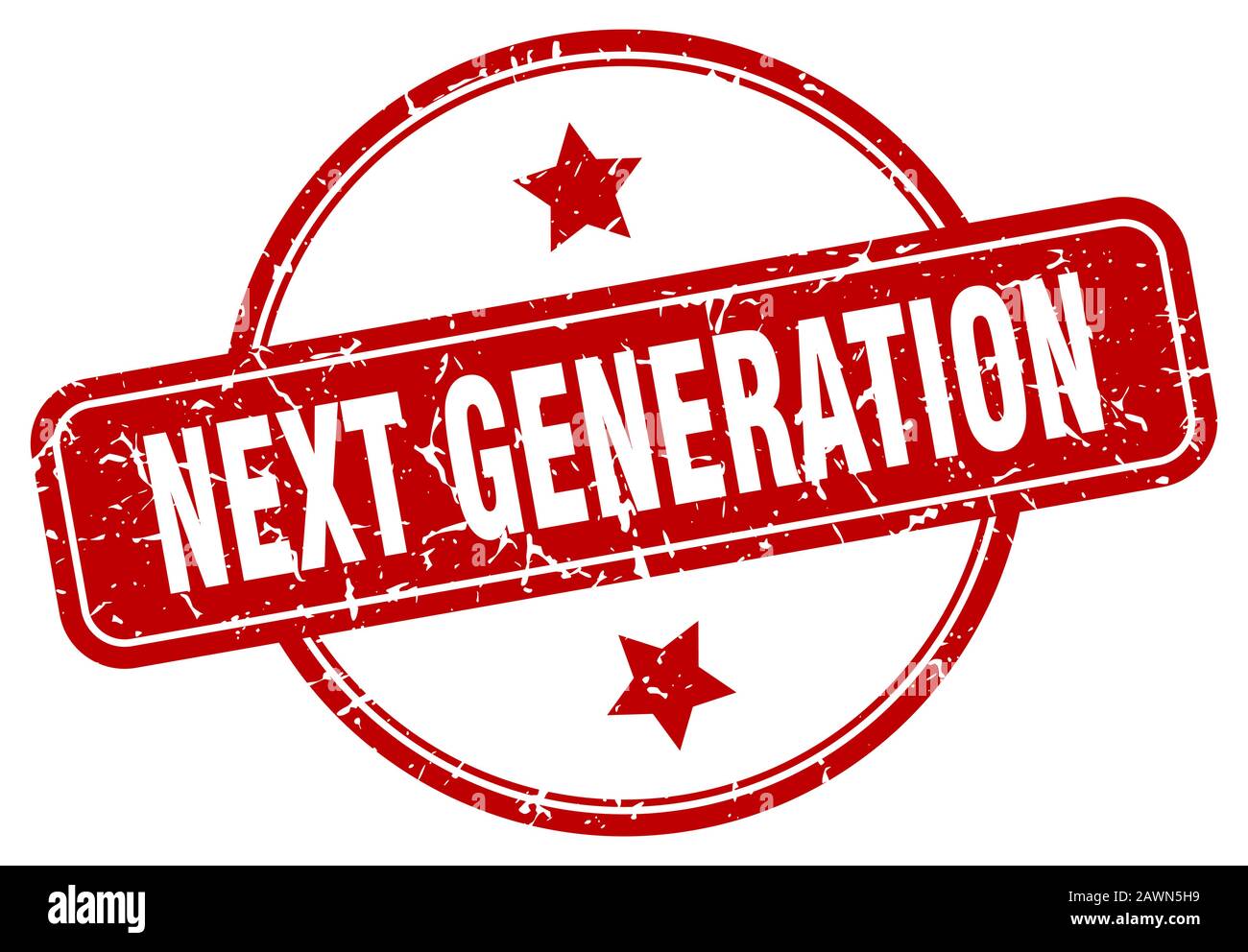 next generation stamp. next generation round vintage grunge sign. next ...