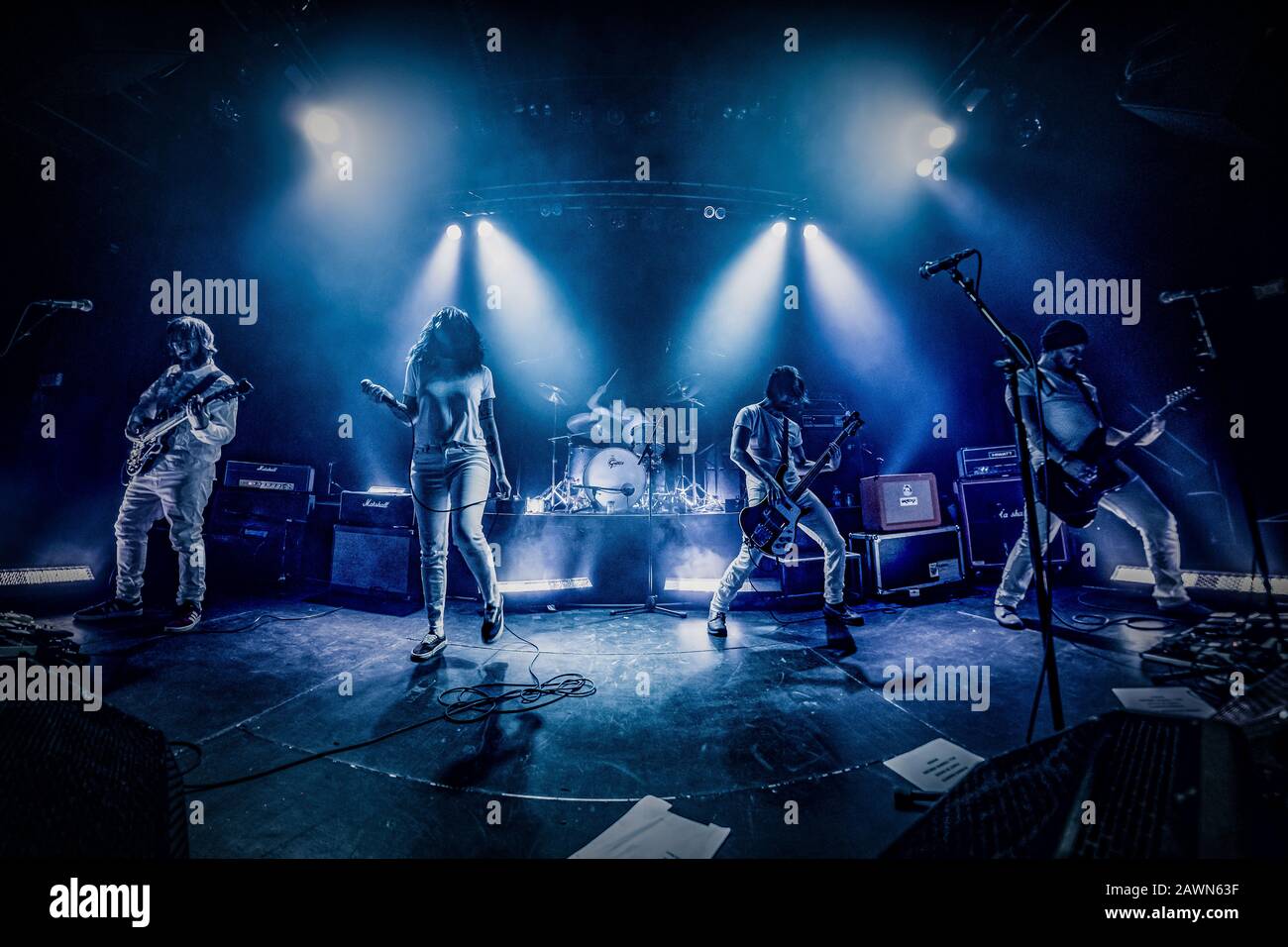 Copenhagen, Denmark. 07th, February 2020. The Swedish stoner metal band ...