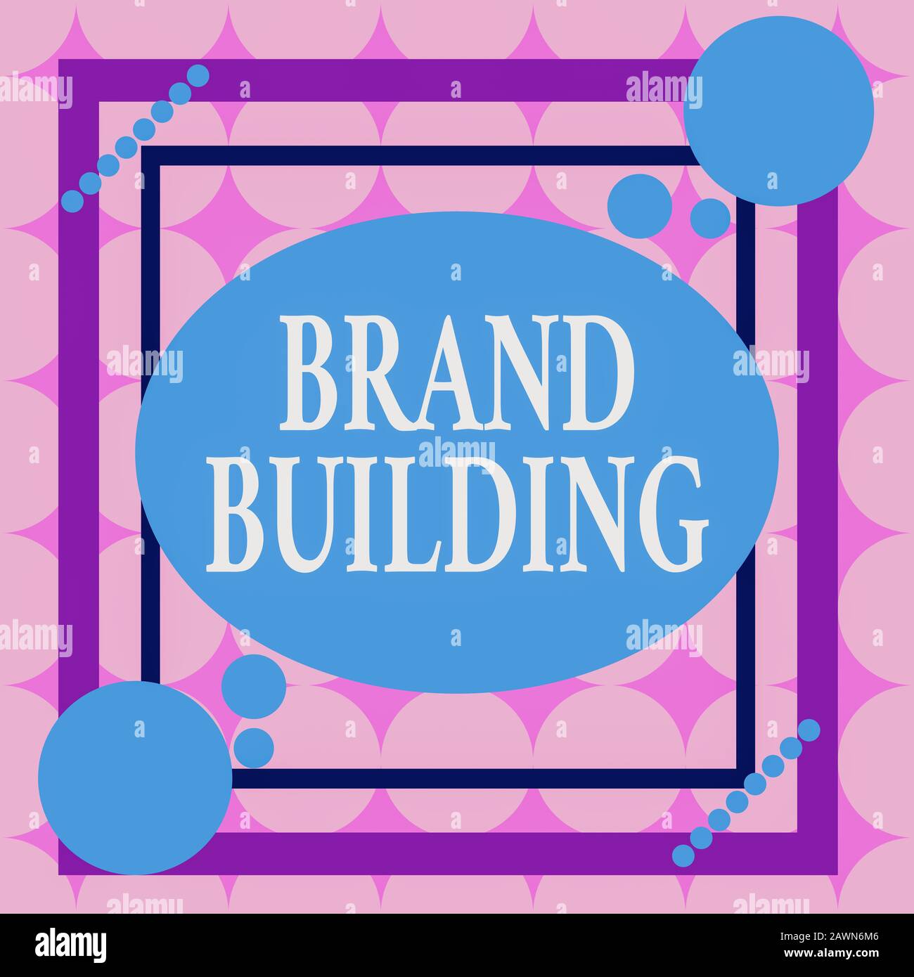 Writing note showing Brand Building. Business concept for activities ...