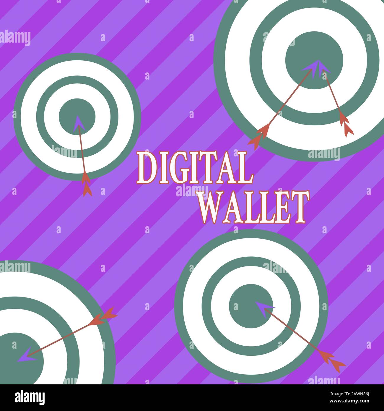 Word writing text Digital Wallet. Business photo showcasing ...