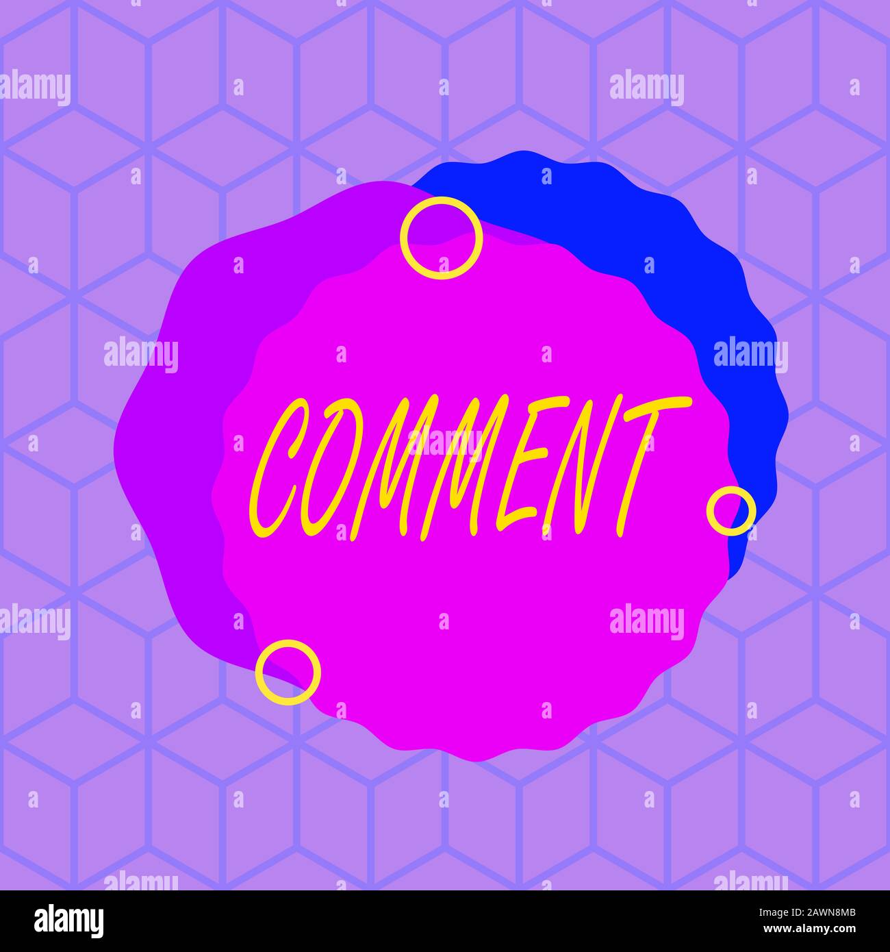 Writing note showing Comment. Business concept for Verbal Written ...