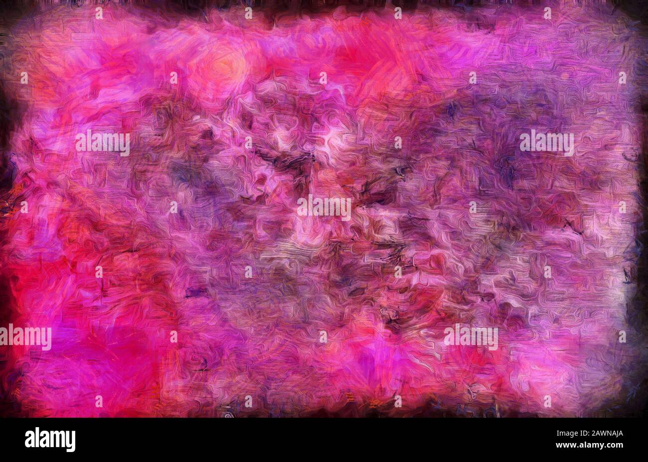 Abstract painting in pink colors Stock Photo - Alamy