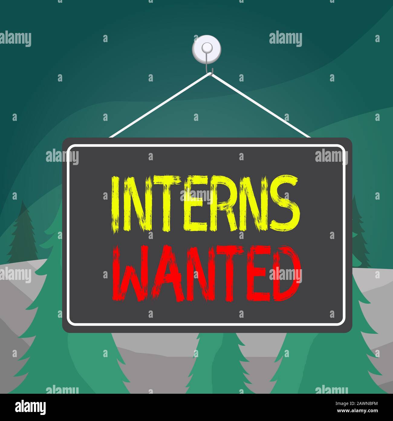 Word writing text Interns Wanted. Business photo showcasing temporary ...