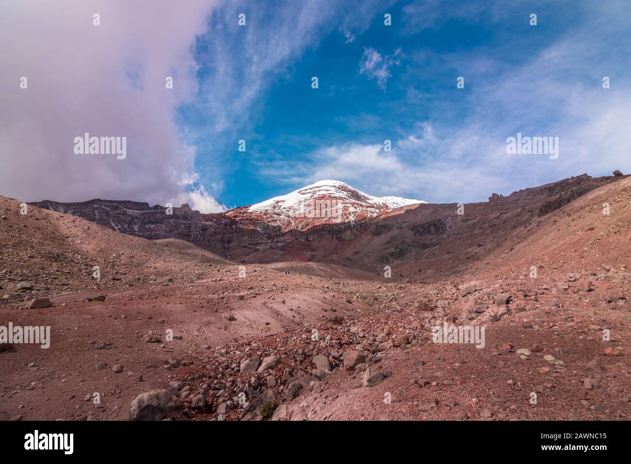 El Chimborazo, Ecuador Stock Photo - Alamy