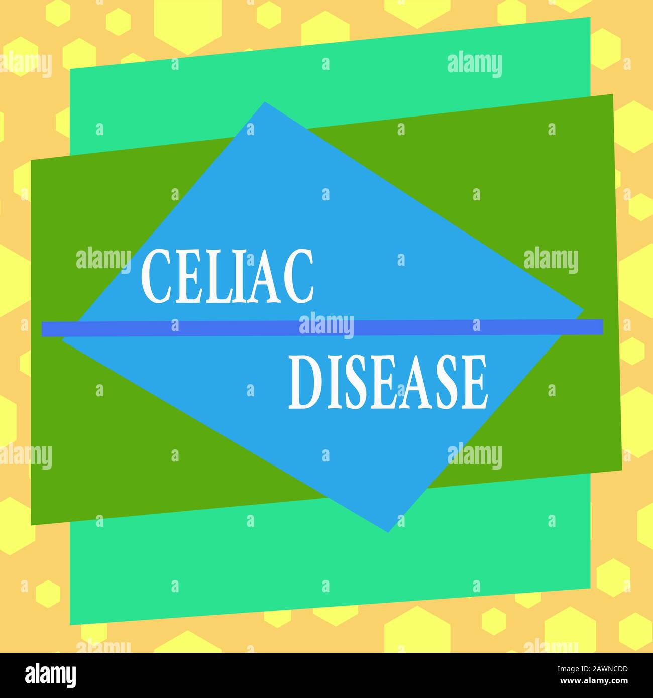 Conceptual hand writing showing Celiac Disease. Concept meaning ...
