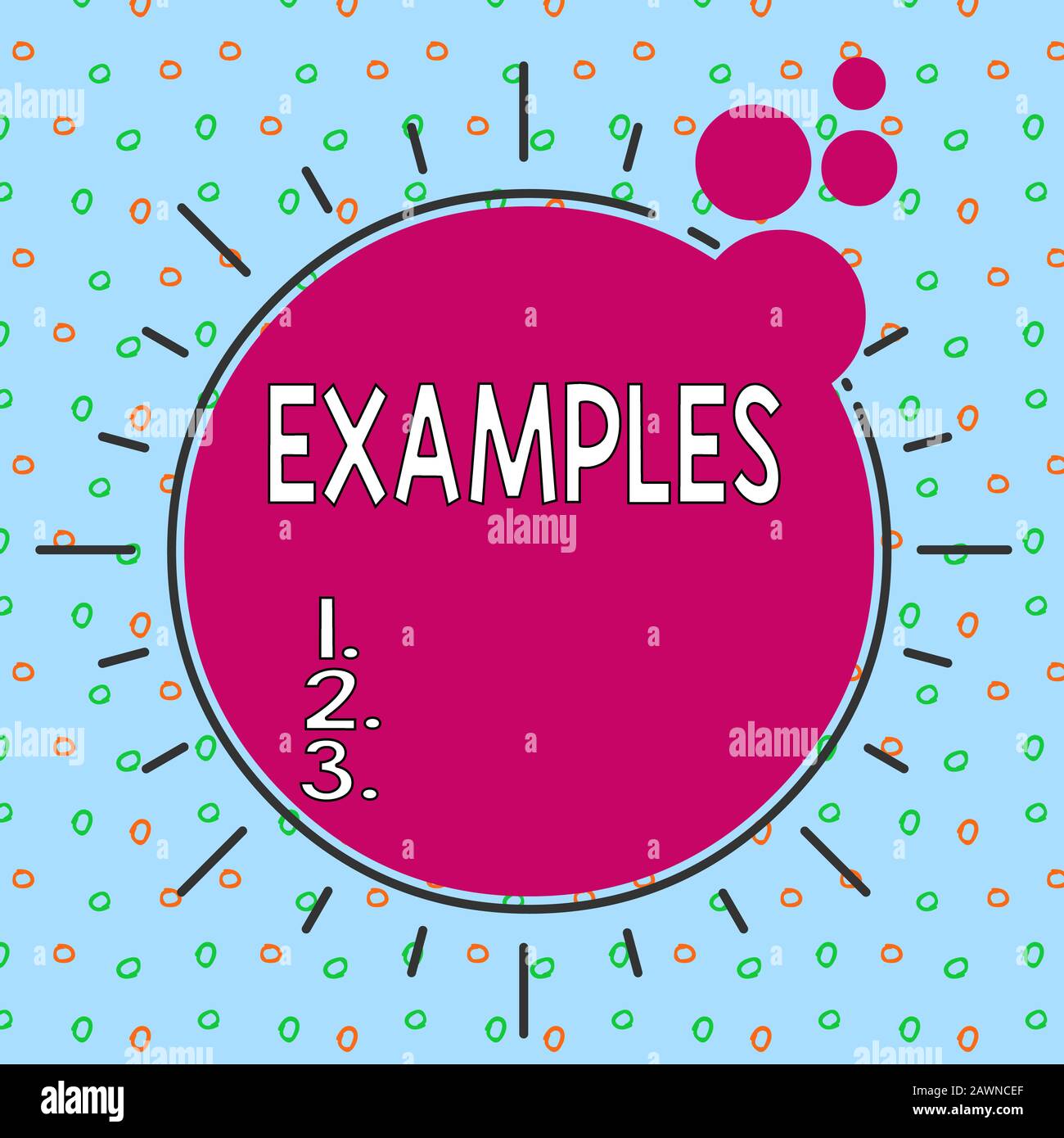 Text sign showing Examples. Business photo showcasing Illustration ...