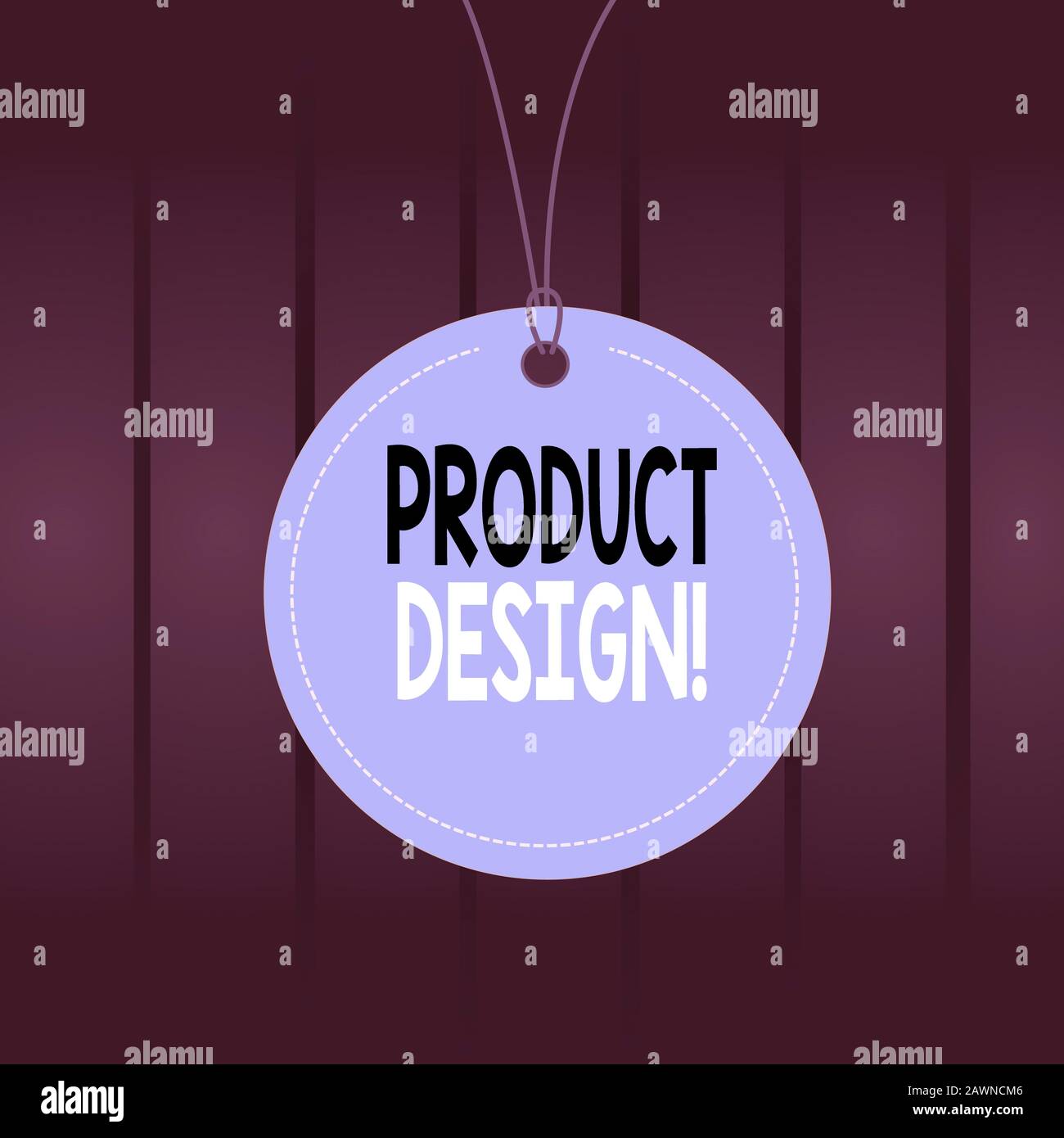 Writing note showing Product Design. Business concept for process of creating or improving a ...