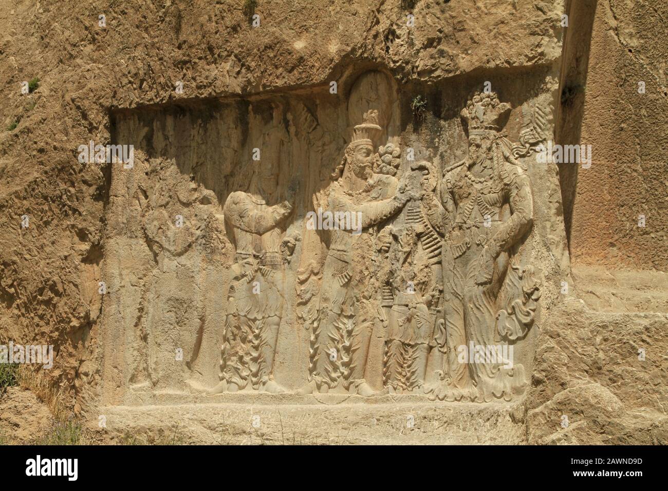 Statue carved on a piece of rock during daytime Stock Photo - Alamy