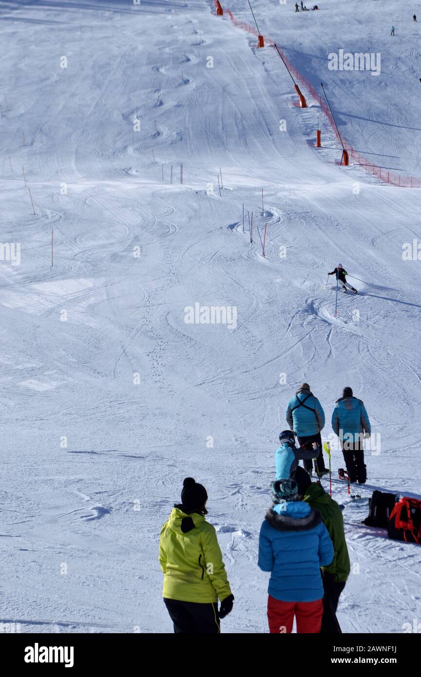 Nice france alps winter hi-res stock photography and images - Alamy