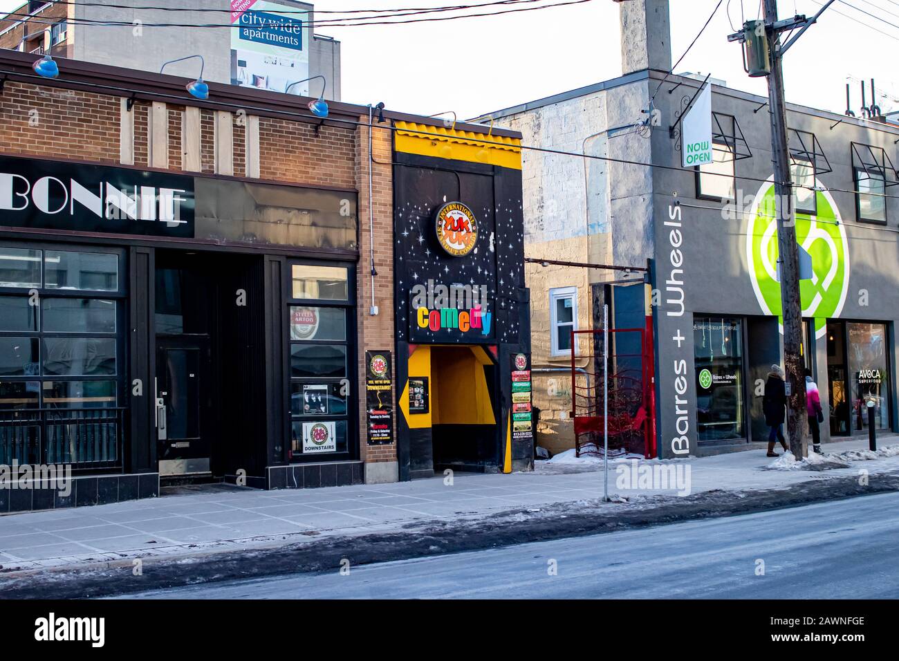 The Elgin Street location of the national Canadian chain of comedy ...