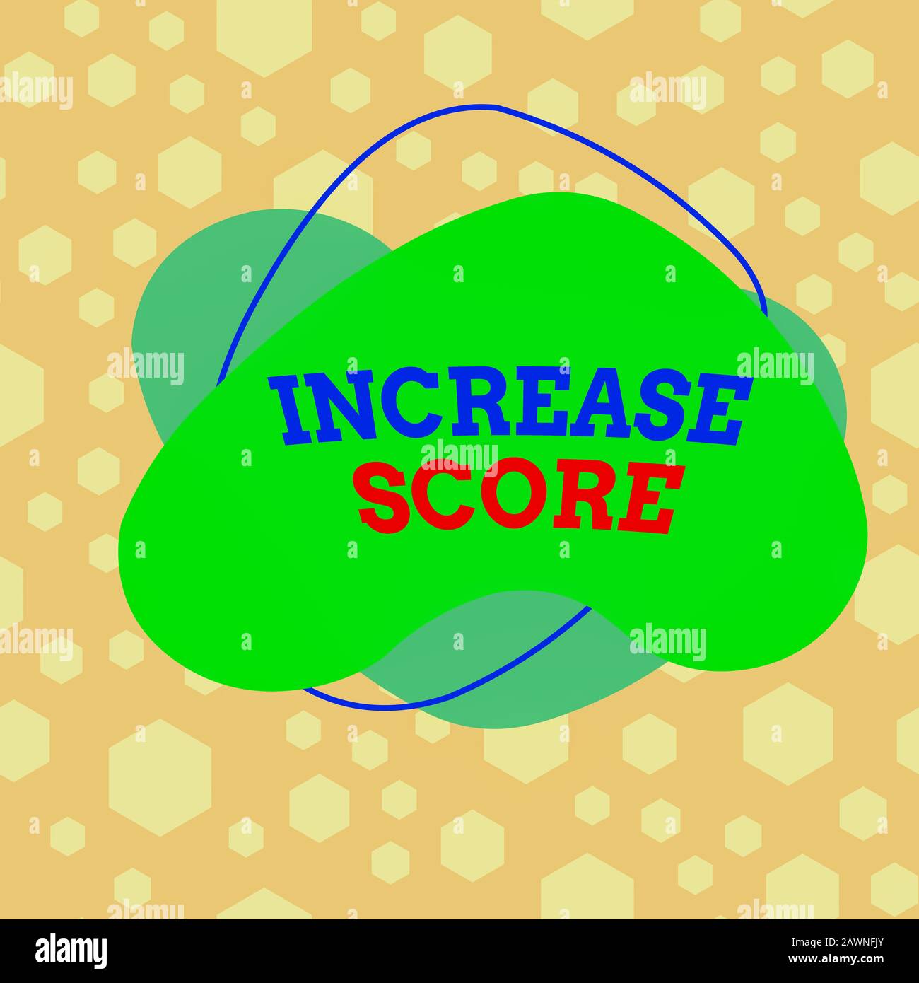 Text sign showing Increase Score. Business photo text statistical ...