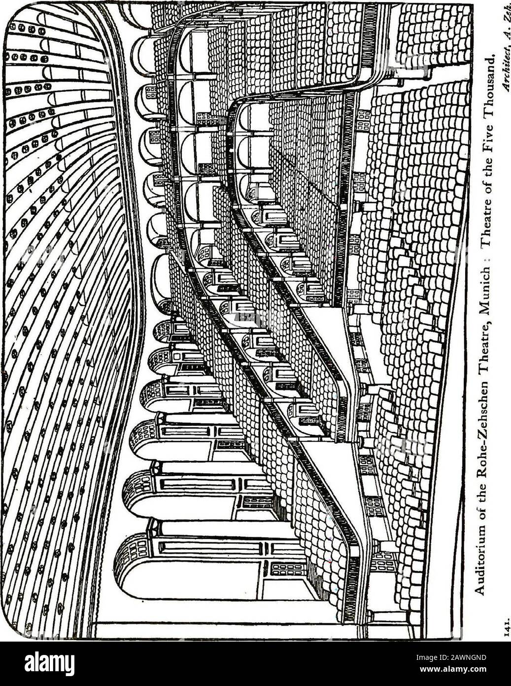 The new spirit in drama & art . Fig. 3- Designs for a Zehsehen Theatre ...