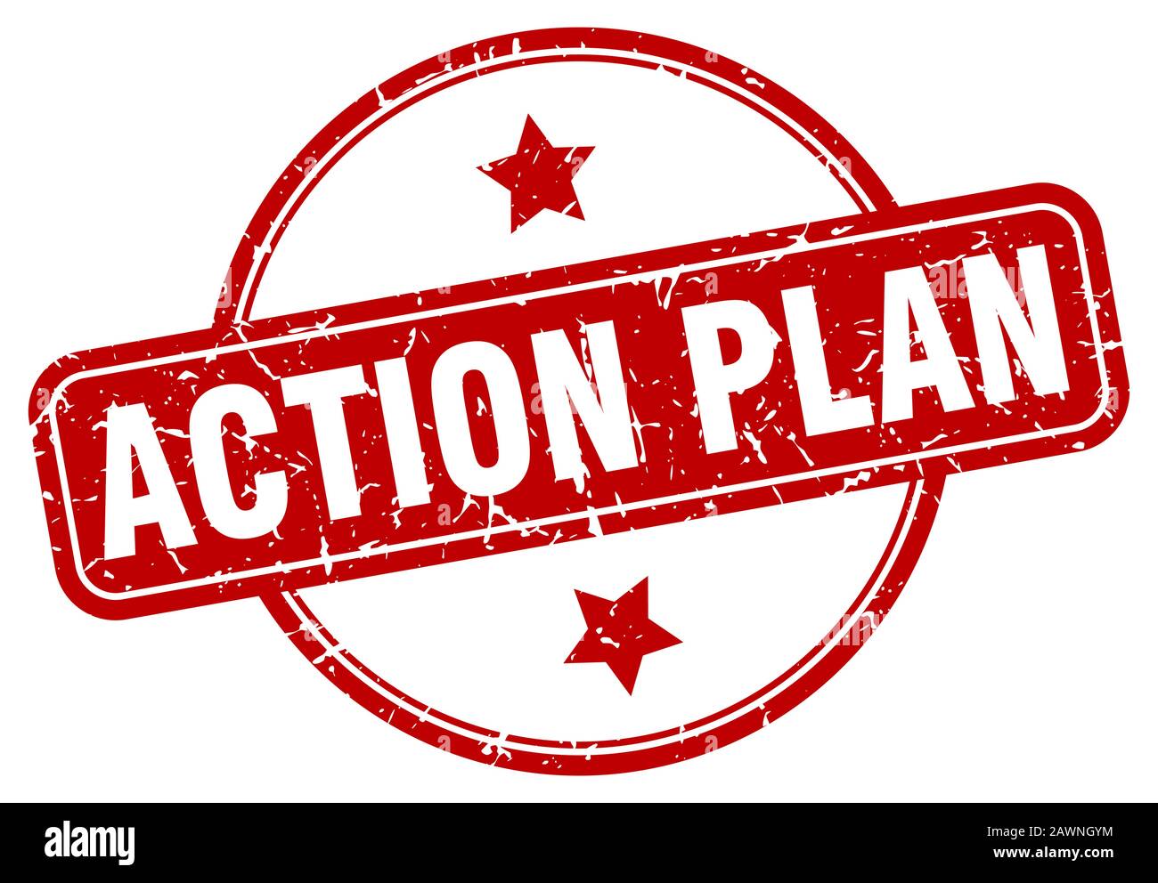 action plan stamp. action plan round vintage grunge sign. action plan ...