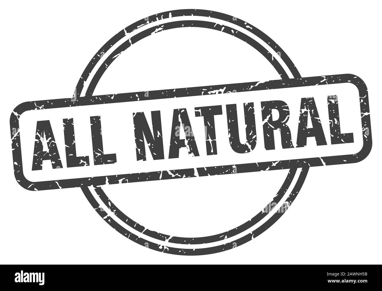 all natural stamp. all natural round vintage grunge sign. all natural ...