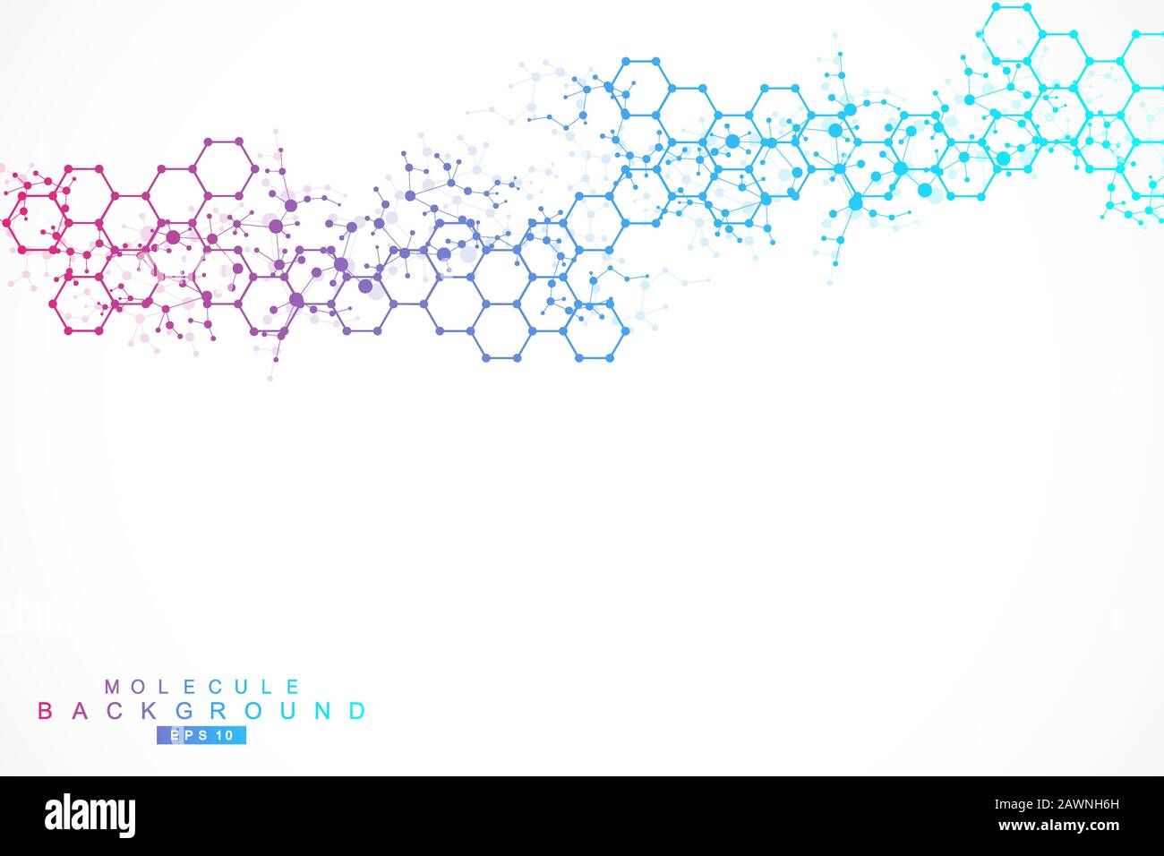 Structure Molecule And Communication Dna Atom Neurons Scientific Concept For Your Design