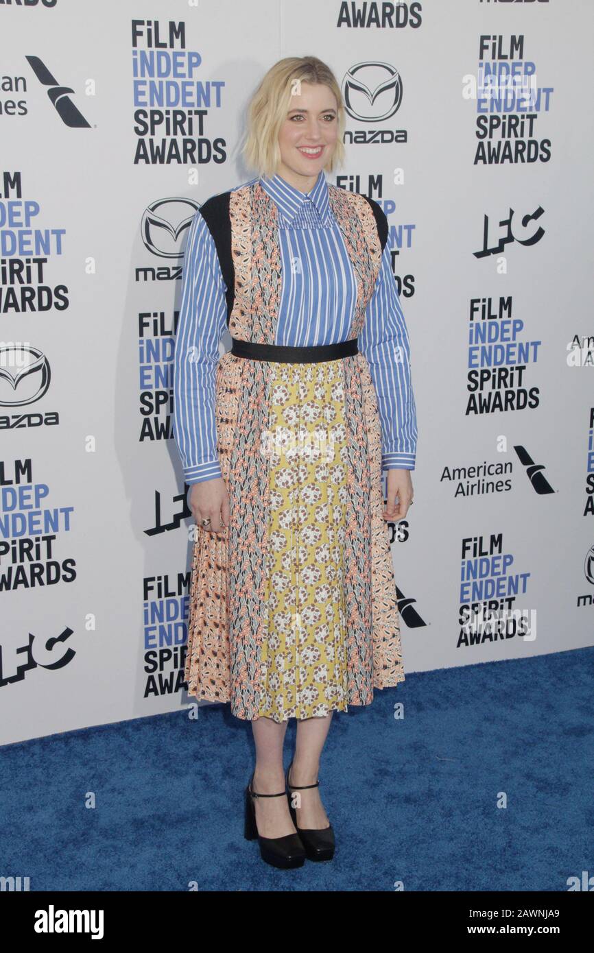 Greta Gerwig 02/08/2020 2020 Film Independent Spirit Awards held at the ...