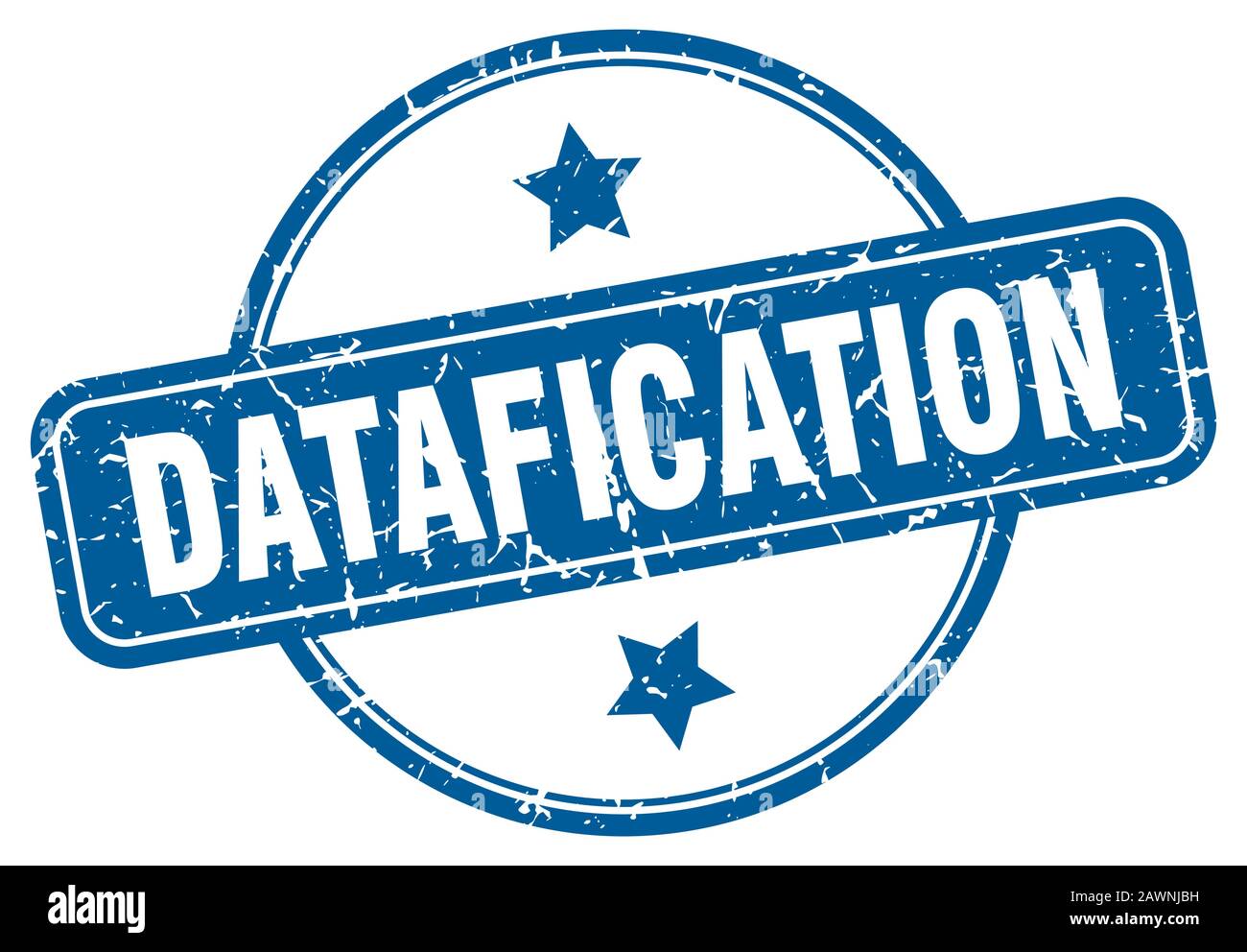 datafication stamp. datafication round vintage grunge sign. datafication Stock Vector Image ...