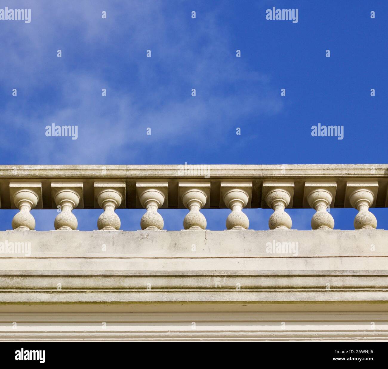 Stone balustrade balcony hi-res stock photography and images - Alamy