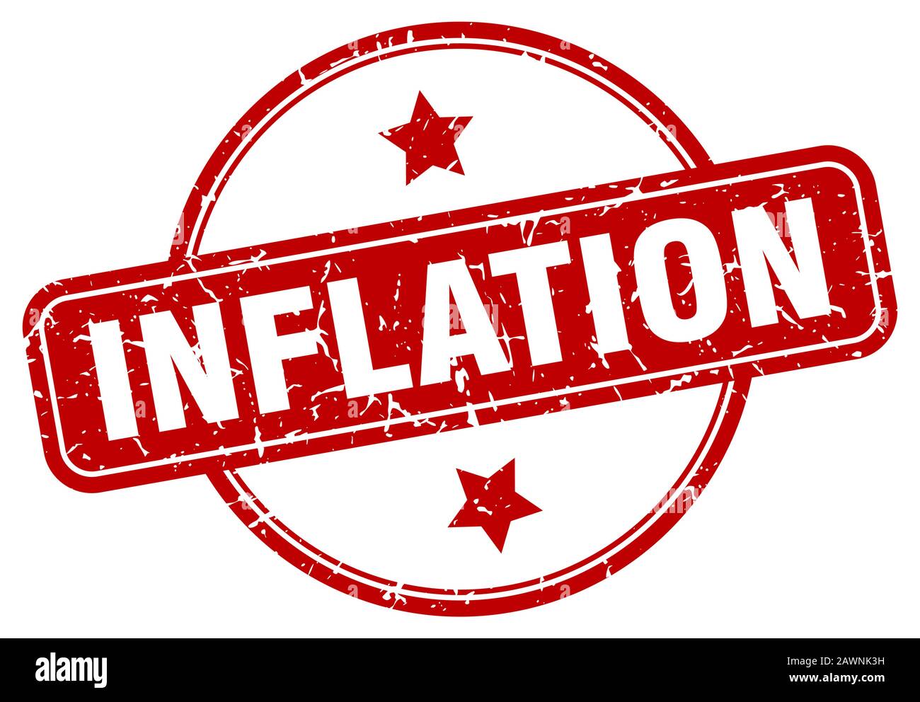 inflation stamp. inflation round vintage grunge sign. inflation Stock ...