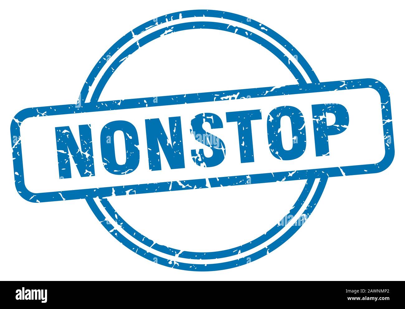 nonstop stamp. nonstop round vintage grunge sign. nonstop Stock Vector ...