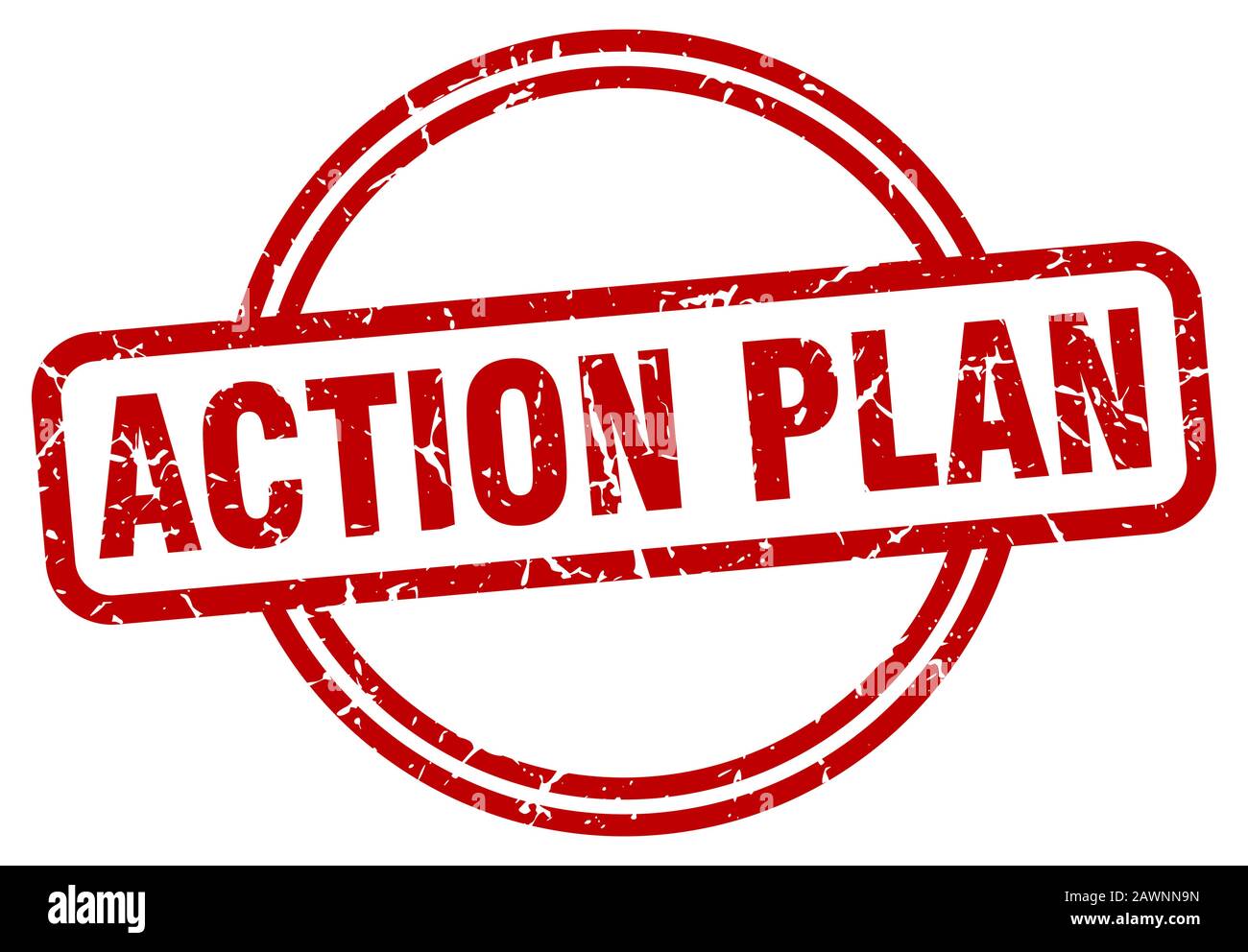 action plan stamp. action plan round vintage grunge sign. action plan ...