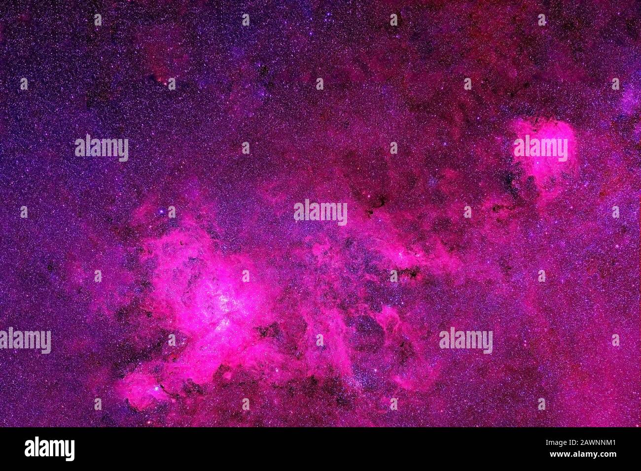 Red galaxy, deep space. With the stars. Elements of this image were ...