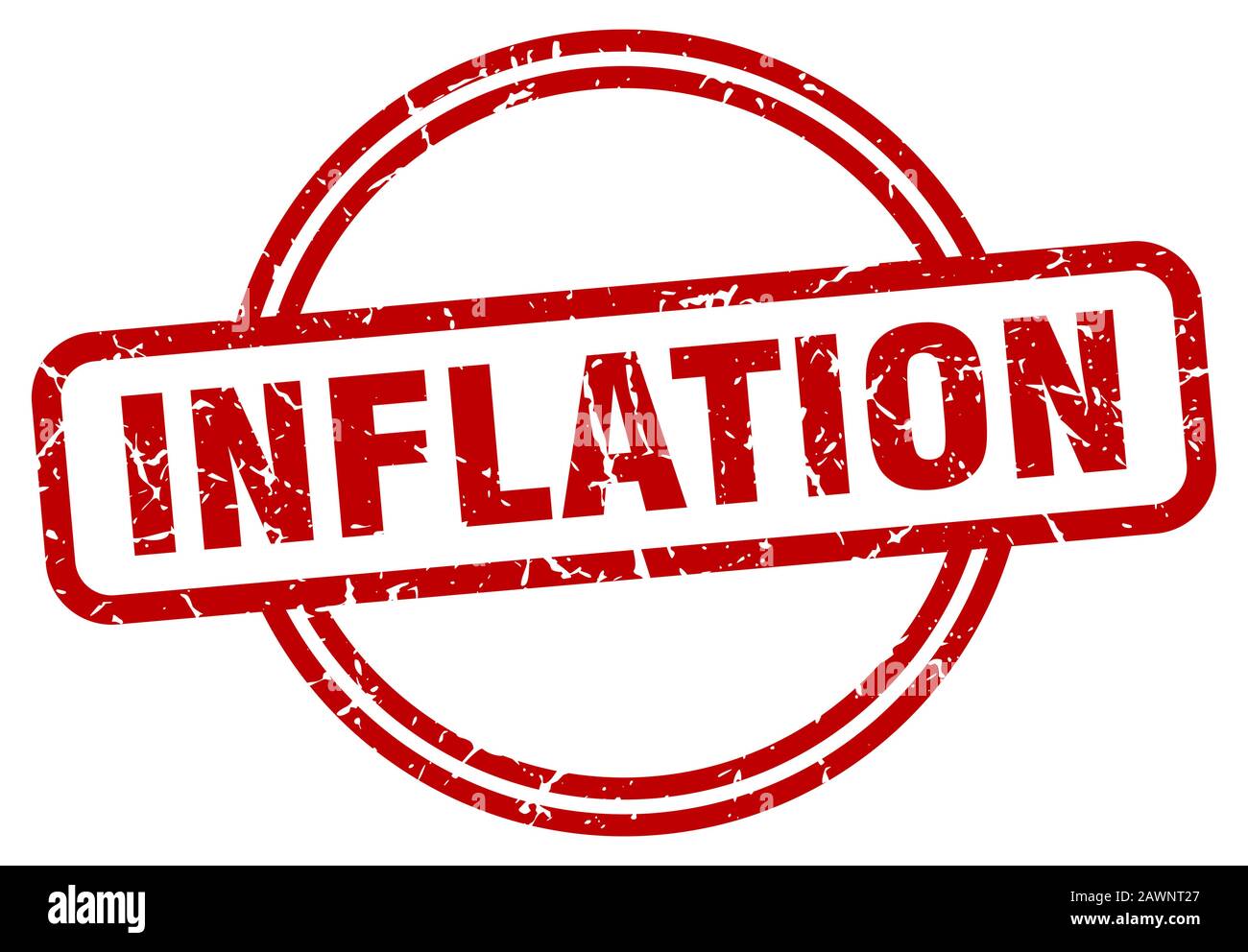 inflation stamp. inflation round vintage grunge sign. inflation Stock ...
