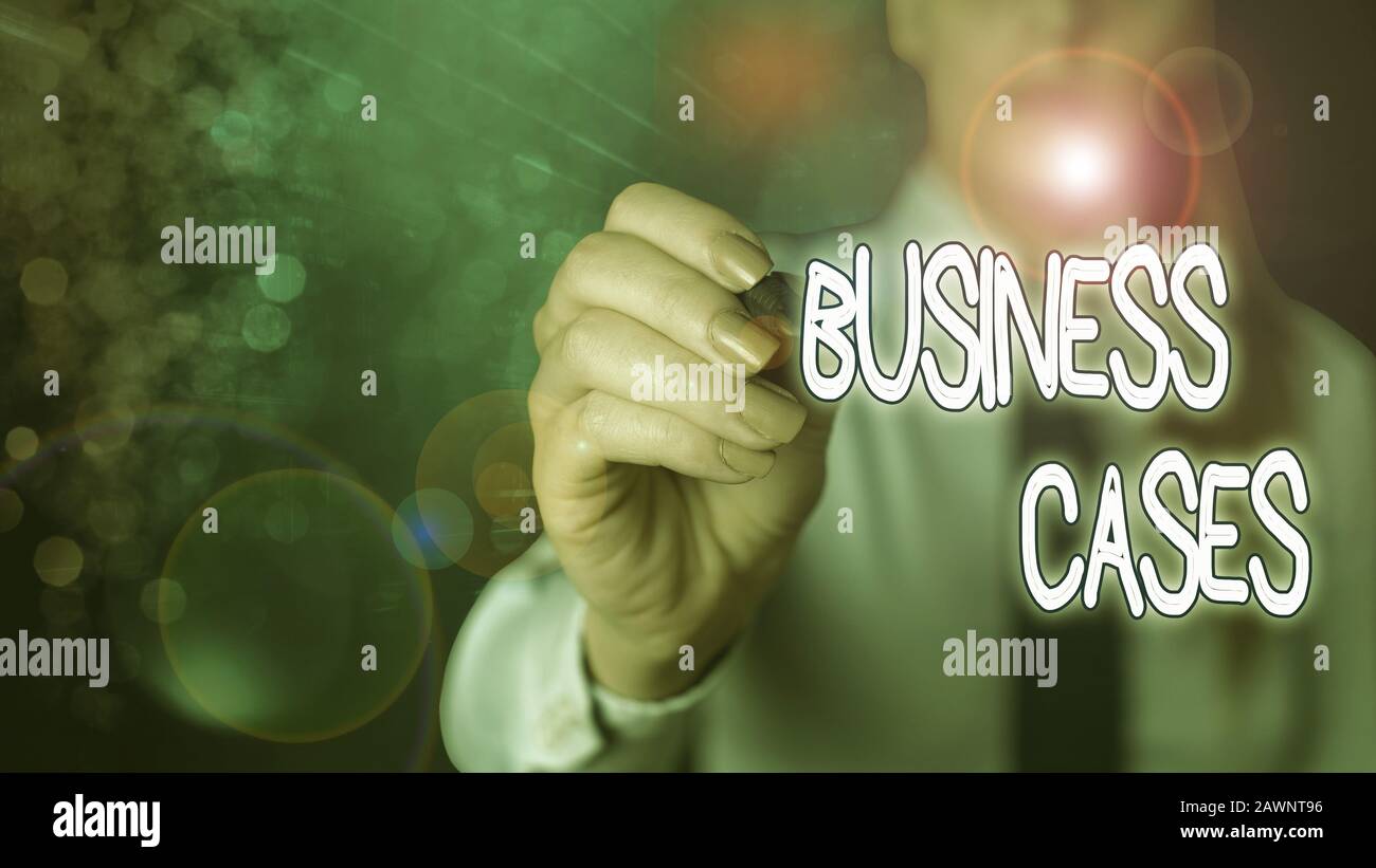 Conceptual hand writing showing Business Cases. Concept meaning ... Conceptual hand writing showing Business Cases. Concept meaning ...