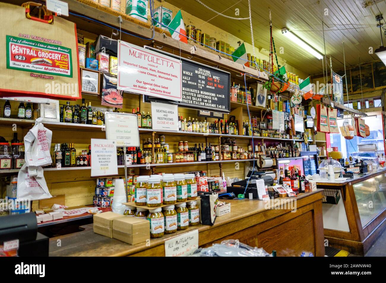 Central grocery hi-res stock photography and images - Alamy