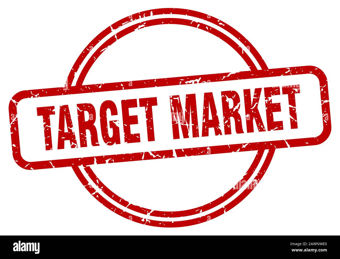 target market stamp. target market round vintage grunge sign. target ...
