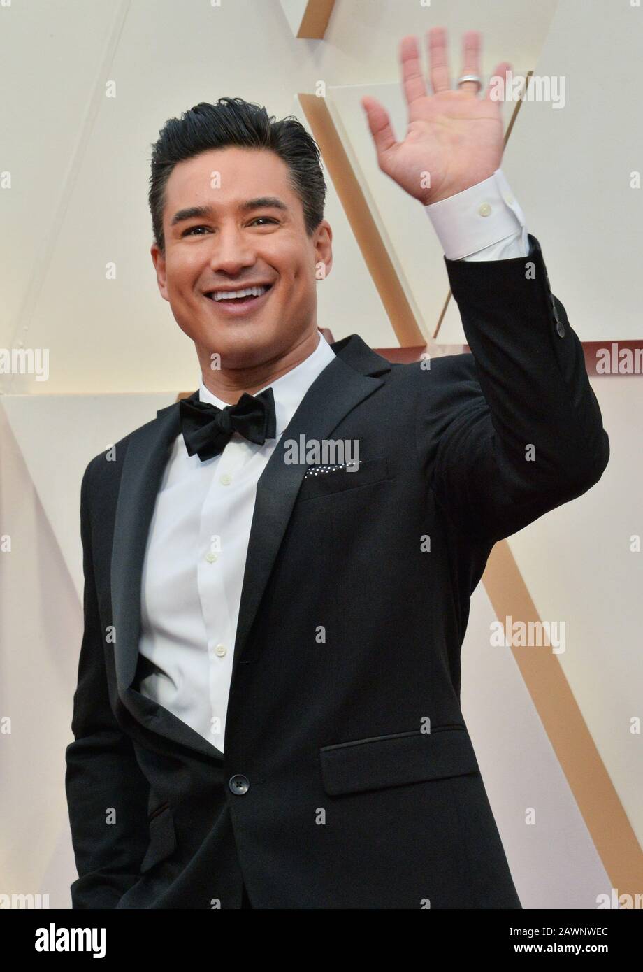 Los Angeles, United States. 09th Feb, 2020. Mario Lopez arrives for the ...