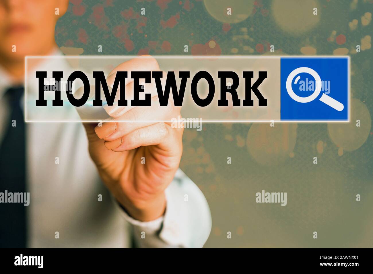 Conceptual hand writing showing Homework. Concept meaning schoolwork ...