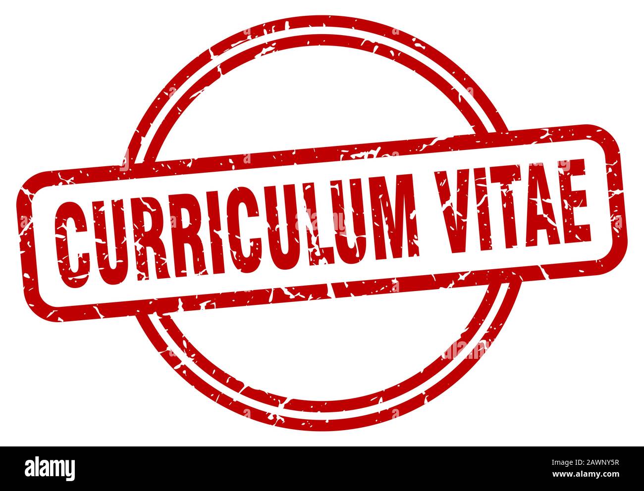 curriculum vitae stamp. curriculum vitae round vintage grunge sign ...