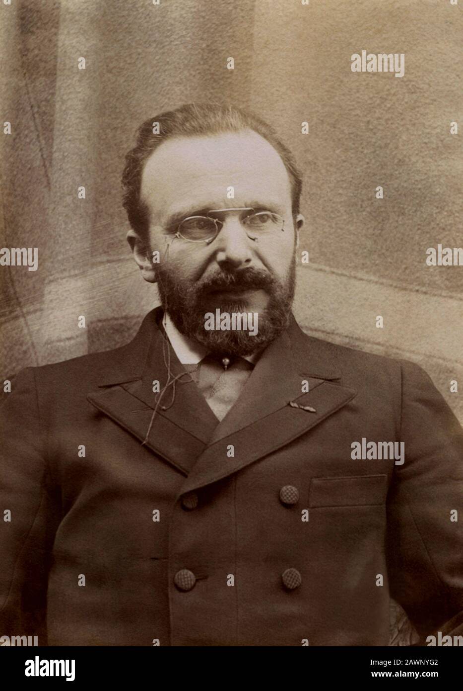 1900 ca , PARIS , FRANCE : The celebrated french obstetrician Doctor ...