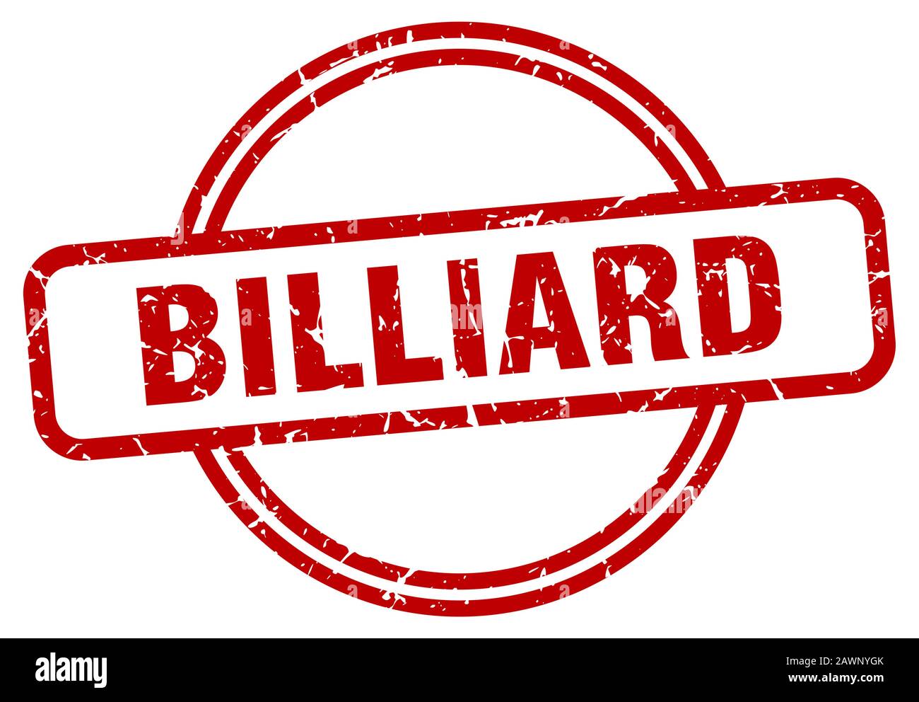 billiard stamp. billiard round vintage grunge sign. billiard Stock ...