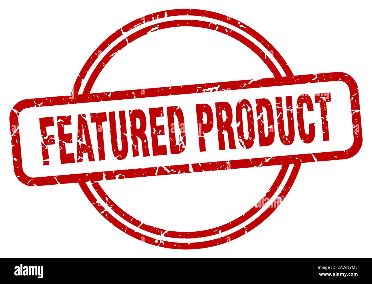 featured product stamp. featured product round vintage grunge sign ...