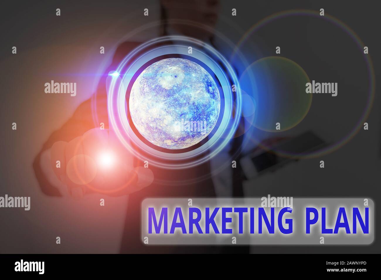 Handwriting text Marketing Plan. Conceptual photo operational document ...