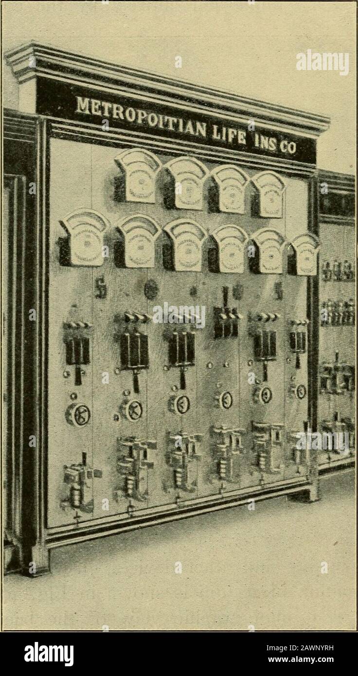 Switchboards for power, light and railway service, direct and ...