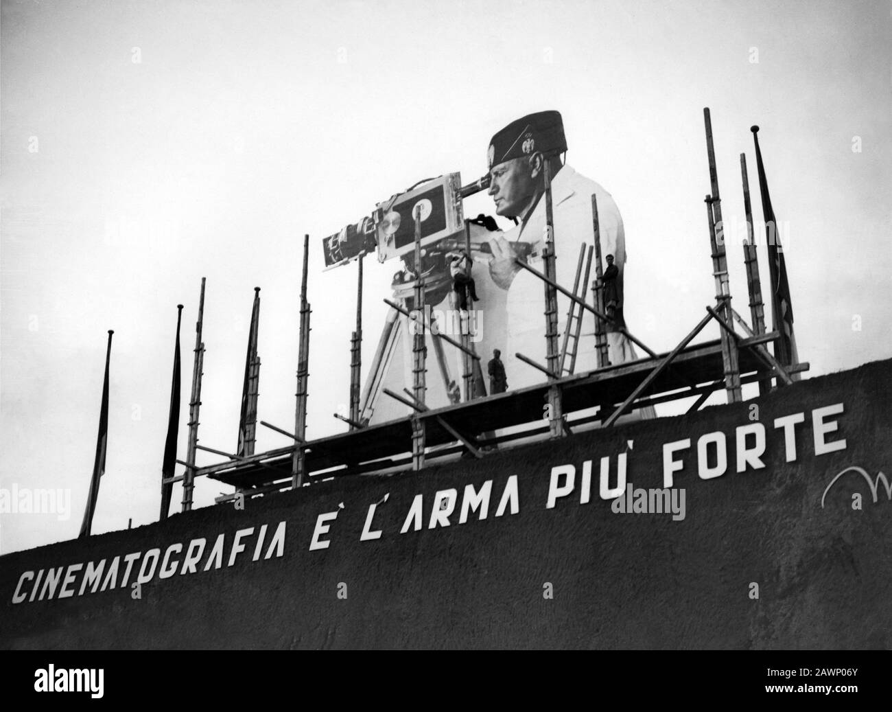 1937 , 10 november , ROMA , ITALY : Italian Fascist PROPAGANDA for the ...